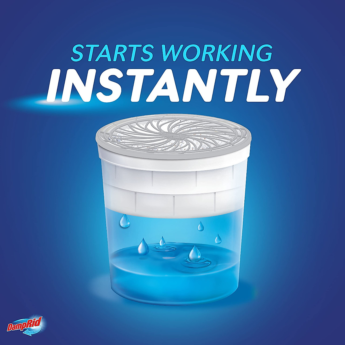 DampRid Refill Bag, 42 oz., 4-Pack - Fragrance Free Moisture Absorbers for Rooms with Excess Humidity, Long-Lasting, Inhibits Mold & Mildew