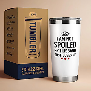 Gifts for Wife - Wife Gifts, Gifts for Her - Wedding Anniversary for Wife, Wife Birthday Gift Ideas, Mothers Day Gifts for Wife, Valentines Gifts for Her - I Love You Gifts for Her - 20 Oz Tumbler