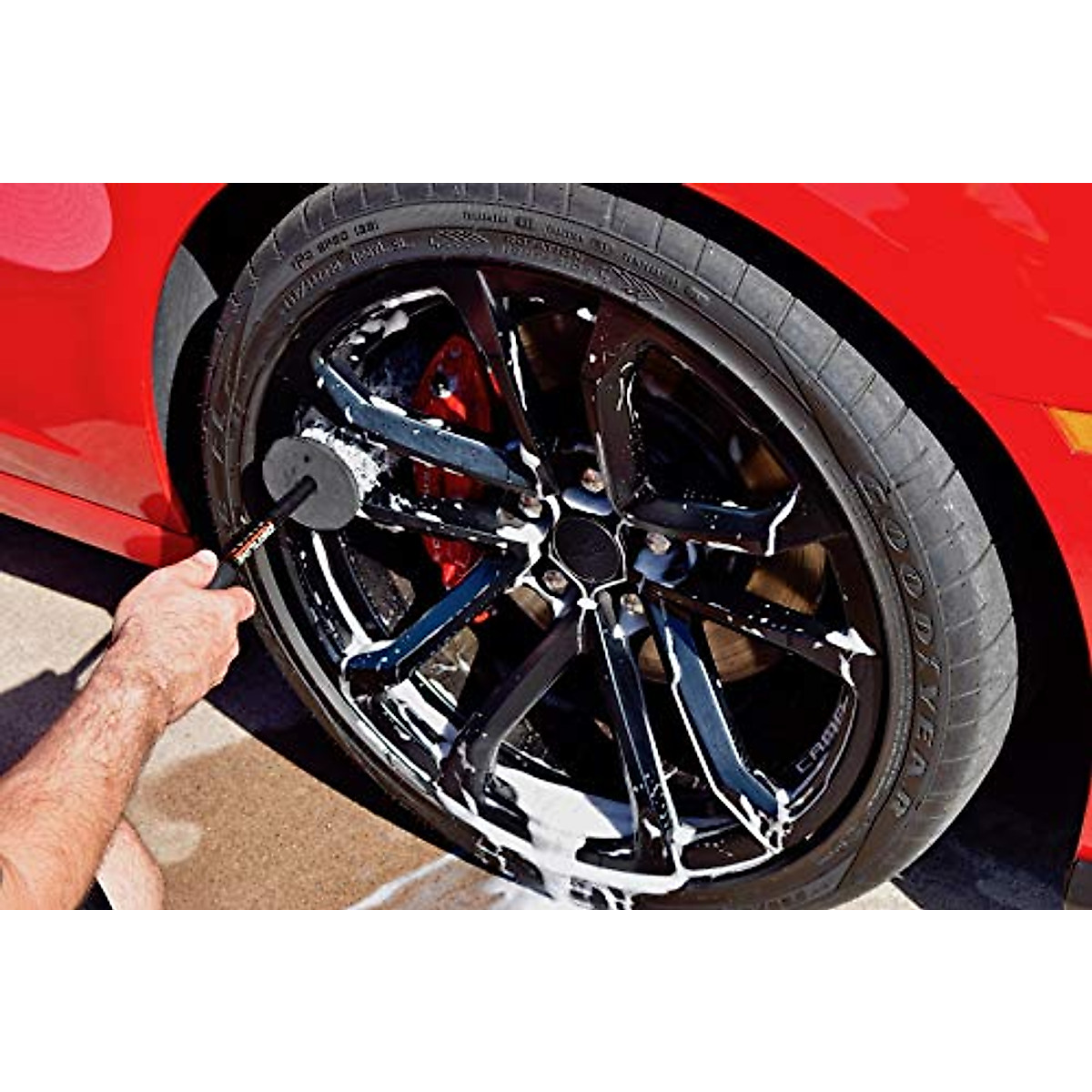 Redline Finish - The Duo Ultimate Microfiber Wheel Brush Set - Premium 17 inch & 13 inch Wheel Brushes