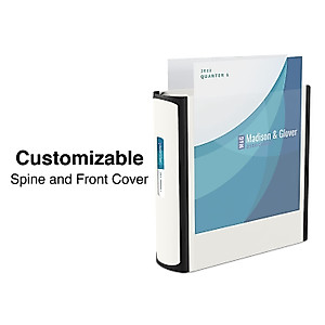 Staples 1618005 Better 4-Inch 3 Ring View Binder White