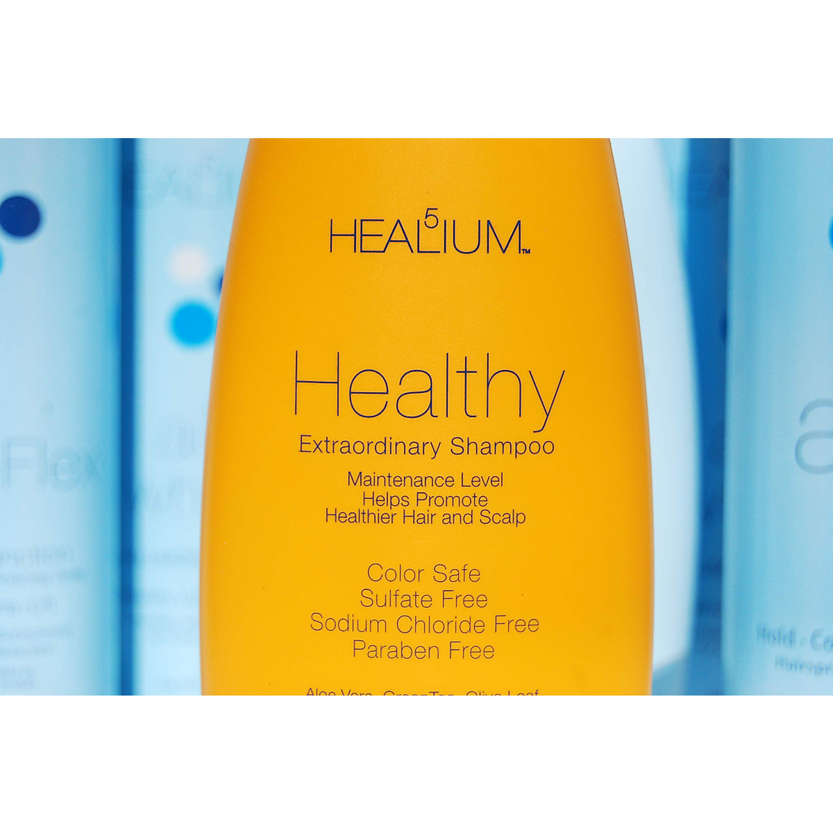 Healthy Shampoo, 10 oz - Sunscreen Oil Absorbing Moisturizing –Products for Men, Women, Curly, Frizzy, Fine, Thin Textures by Healium Hair
