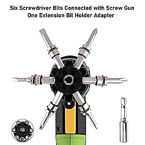 Decare Electric Cordless Screwdriver Rechargeable 3.6V Power Tools- Small Tool Set for Women and Men