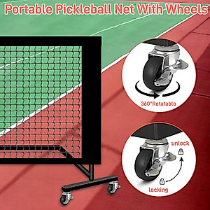 Pickleball Paddles Set |18mm Thick Professional Lightweight Fiberglass Pickleball Racket Set with Customized Bag | Pickleball Paddle Gifts for Beginners & Pros (4 Paddles set with Net)