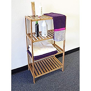 Proman Products Bamboo 4 Tier Shelf