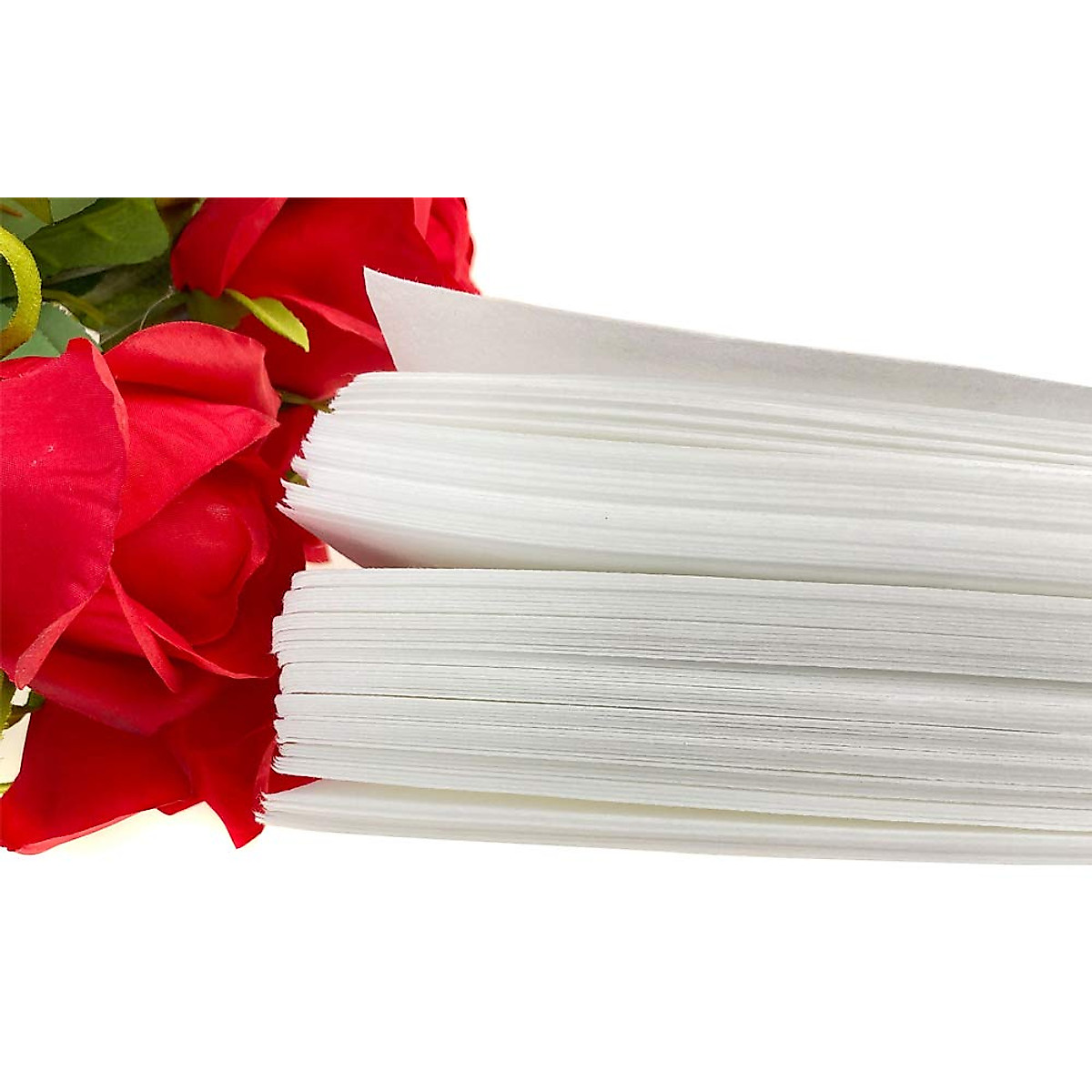 100Pcs Non-Woven Wax Strips Facial and Body Hair Removal Waxing Strips Epilating Bikini Wax Strip Paper