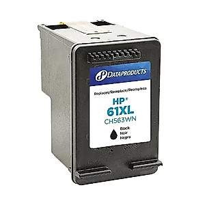 Dataproducts DPC563WN Remanufactured High Yield Inkjet Cartridge for HP 61XL (Black) Ink