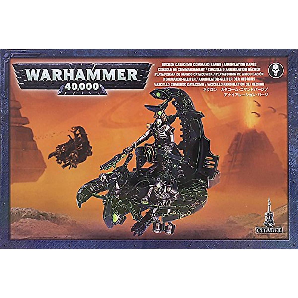 Games Workshop 99120110013" Necron Catacomb CMD Barge/annihil. Tabletop and Miniature Game