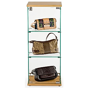 Displays2go CTRDSNTDV2 Countertop Mounted Glass Showcase