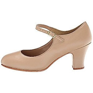 Capezio Women's Manhattan, Caramel, 7.5 M US