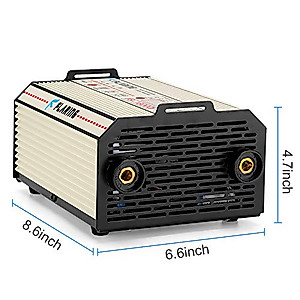 FLARING Stick Welder Machine IGBT Lift Tig 110/220V Mini Welding Equipment MMA ARC Gift Welder Hot Start 1/16~1/8 inch Electrode Stick for Beginner