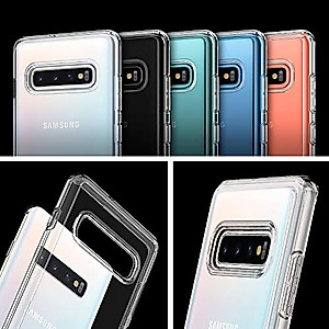 Spigen Ultra Hybrid Designed for Samsung Galaxy S10 Plus Case (2019) - Crystal Clear