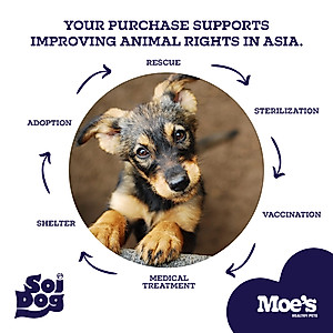 Moe’s Allergy and Immune Support for Dogs- Supports Anti-Itch, Seasonal Allergies- Omega 3 Wild Alaskan Salmon Fish Oil- Dog Allergy Treatment, Skin Health- Made in USA- 90 Chews (Peanut Butter)