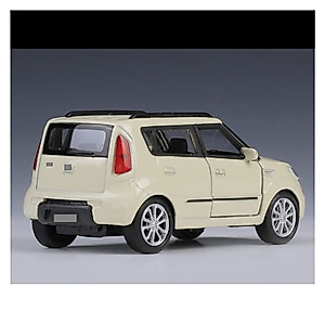 HYKYYDS for Kia Soul Alloy Pull Back Toys Car Model Vehicles 1:36 (Color : Red)