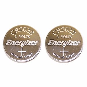 Energizer CR2032 Lithium Battery 3V Coin Cell (Value Pack of 2)