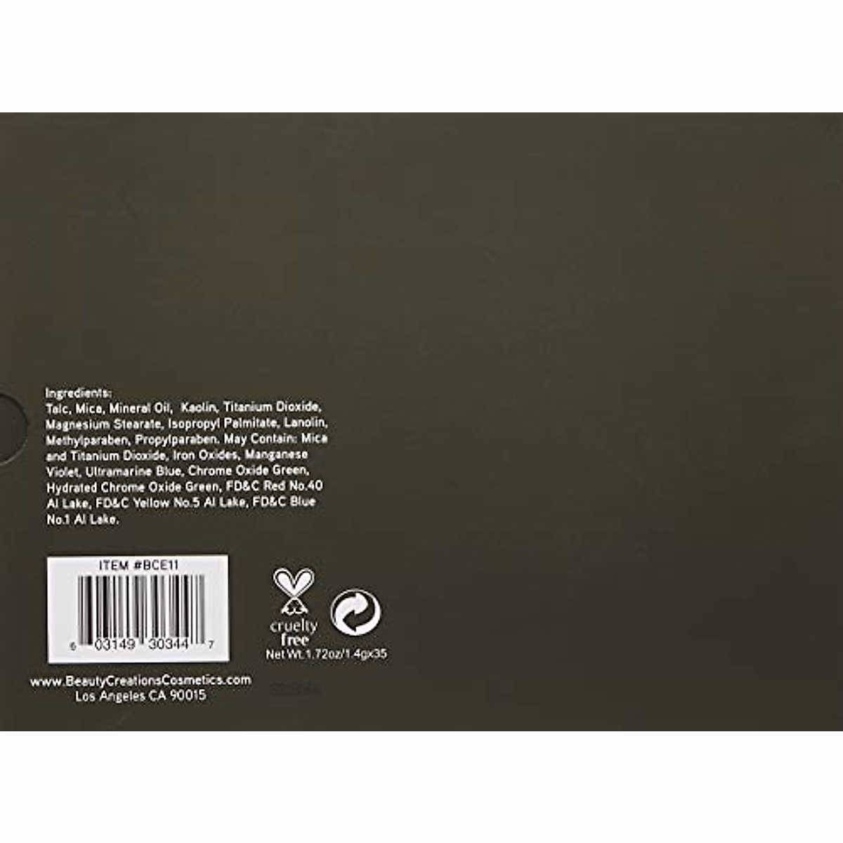 Beauty Creations 35 Color Pro Palette - (OLOVIA)