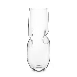 Final Touch Bubbles Stemless Champagne/Sparkling Wine Glasses - Set of 2-8 oz (236 ml)