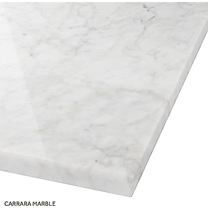 Signature Hardware 953332-72-RUMB-8 Robertson 72" Free Standing Double Vanity Cabinet Set with Mahogany Cabinet, Vanity Top and Rectangular Undermount Sinks - 8" Faucet Holes