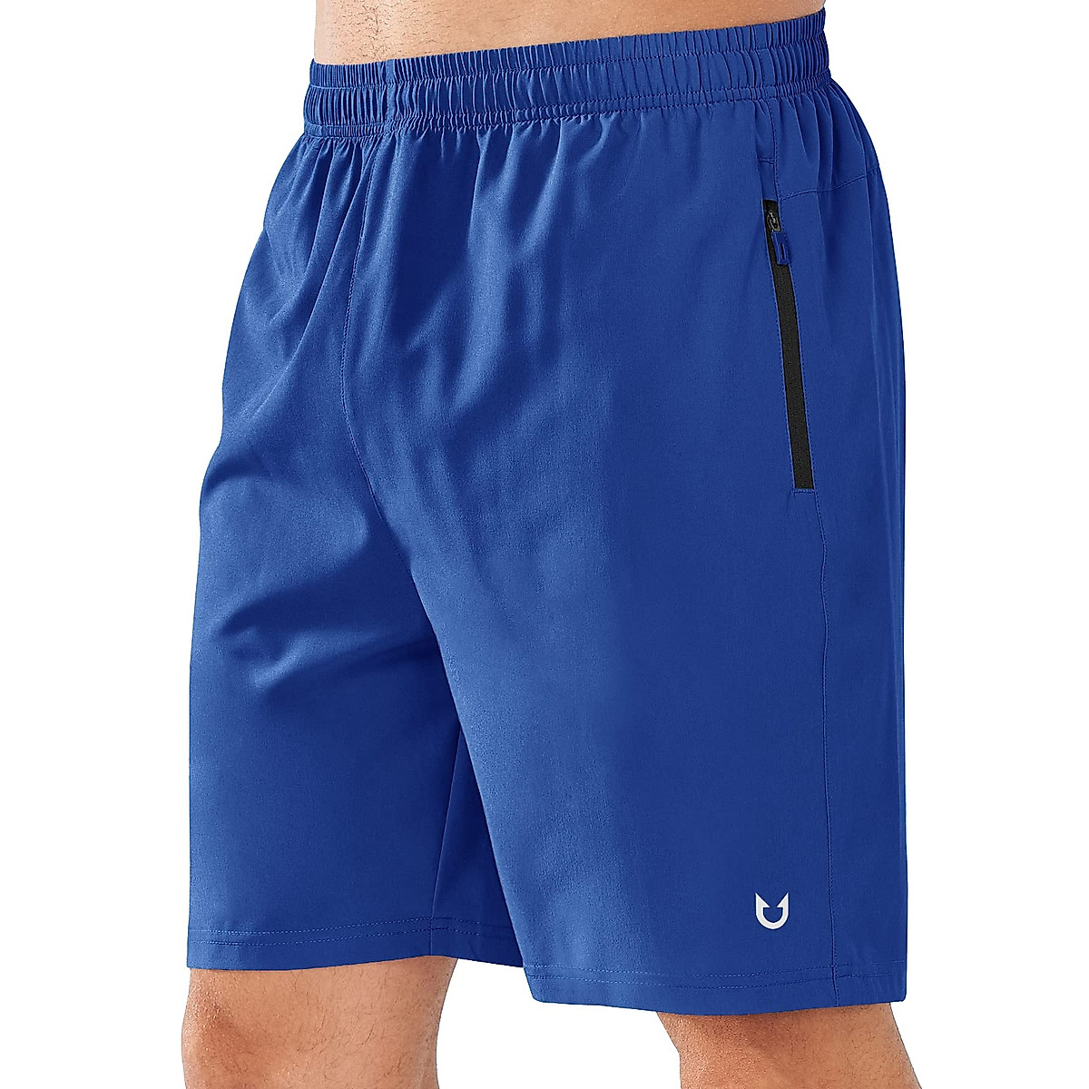NORTHYARD Men's Athletic Running Shorts Quick Dry Workout Shorts Lightweight Sports Gym Basketball Shorts Hiking Exercise RoyalBlue-7 inches 3XL