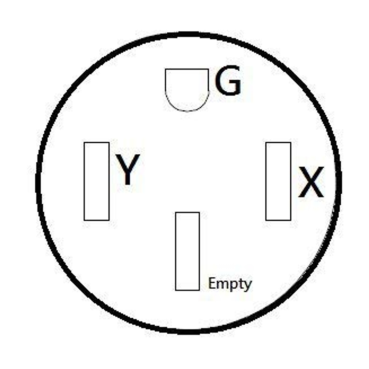 Parkworld 60479 EV Adapter Cord NEMA 6-15P to 14-50R (ONLY for Tesla UMC or Other EV Charging, NOT for RV) 18 inch