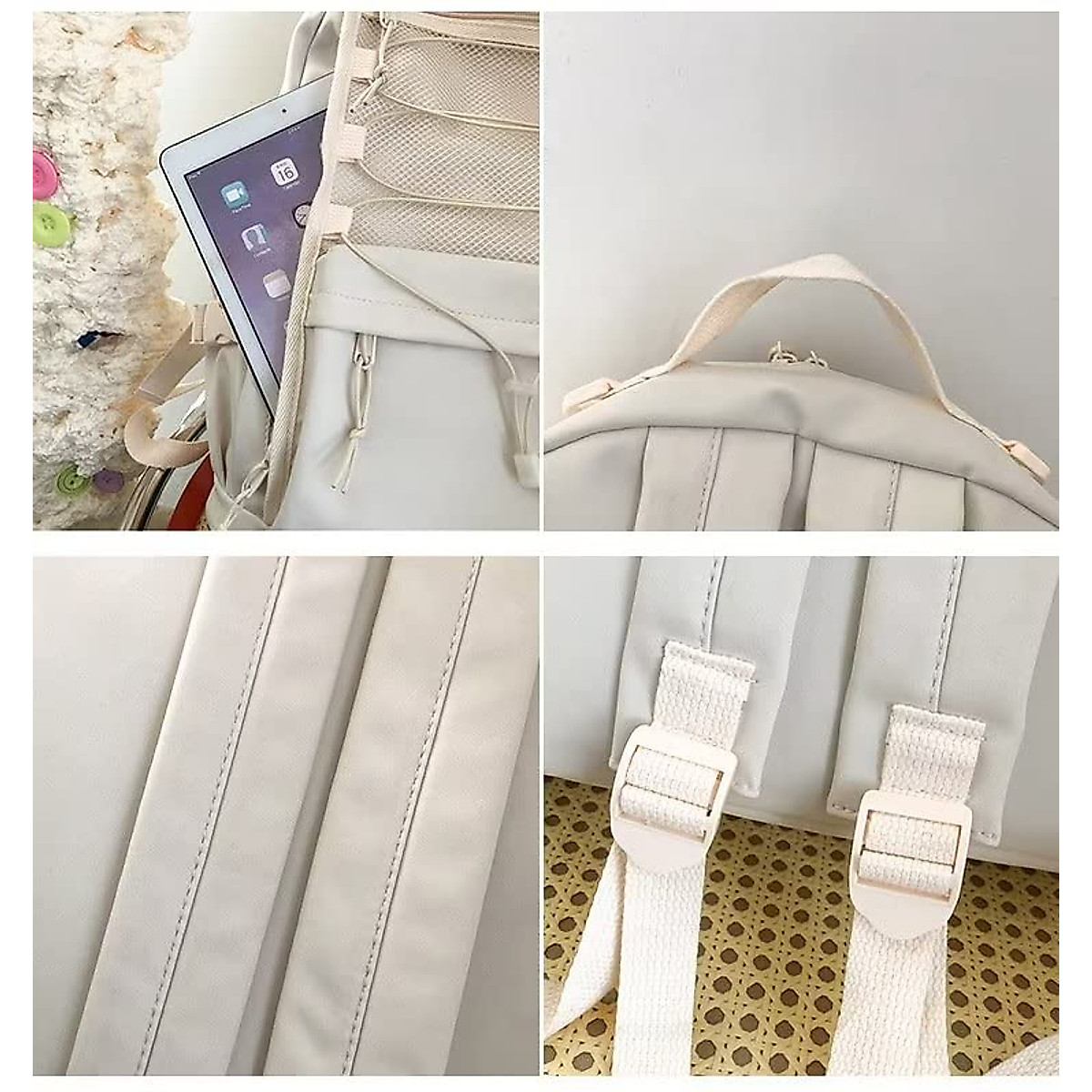 HCOOLE Fashion Outdoor Portable Mountaineering Backpack with Anti-theft Buckle Waterproof Mesh Camping Outdoor Travel Backpack