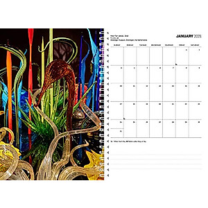 Chihuly 2021 Weekly Planner