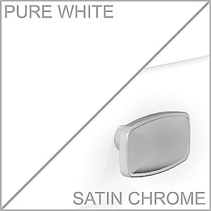 Bush Furniture Computer Desk, Pure White