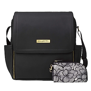 Petunia Pickle Bottom Boxy Diaper Bag Backpack & Wander Stroller Caddy Bundle