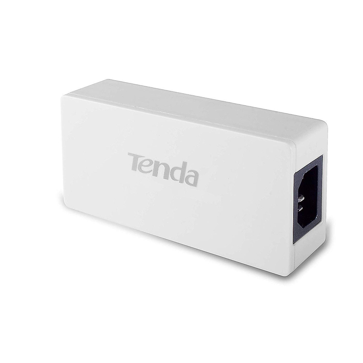 Tenda PoE Injector 48V, IEEE802.3at Gigabit PoE Injector up to 30W, Compatible with IEEE 802.3af, RJ45 Port, Passive PoE 10 / 100Mbps, Distance Up to 100 Meters, Plug and Play(PoE30G-AT)