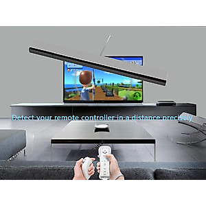 Replacement for Wii Sensor Bar Compatible with Wii U for Nintendo Wired Lnfrared Sensor Bar Wii Console Accessories