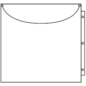 Totally-Tiffany PD79 SS Dbl 10pc ScrapRack Double Sided Duo 4x1, Clear