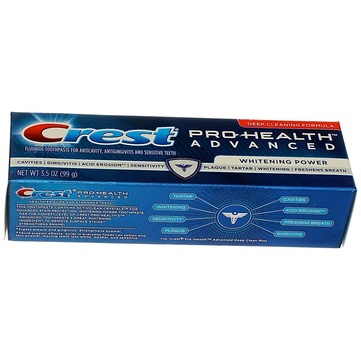 Crest Pro-Health Advanced Whitening Power Toothpaste, 3.5 oz