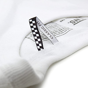 Vans Men's Short Sleeve T-Shirt, (Off The Wall Classic) White, Size X-Large