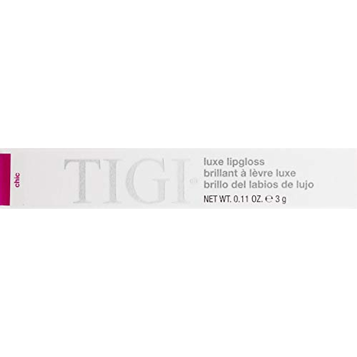 TIGI Cosmetics Luxe Lip-Gloss, Chic, 0.11 Ounce