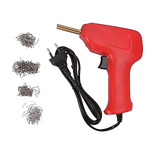 Hot Stapler,plplaaoo Plastic Welder,Welding Machine,Hot Stapler Multifunction Plastic Welding Red Portable Welder for Radiators Bumpers Repair(220V, Australian Standard)