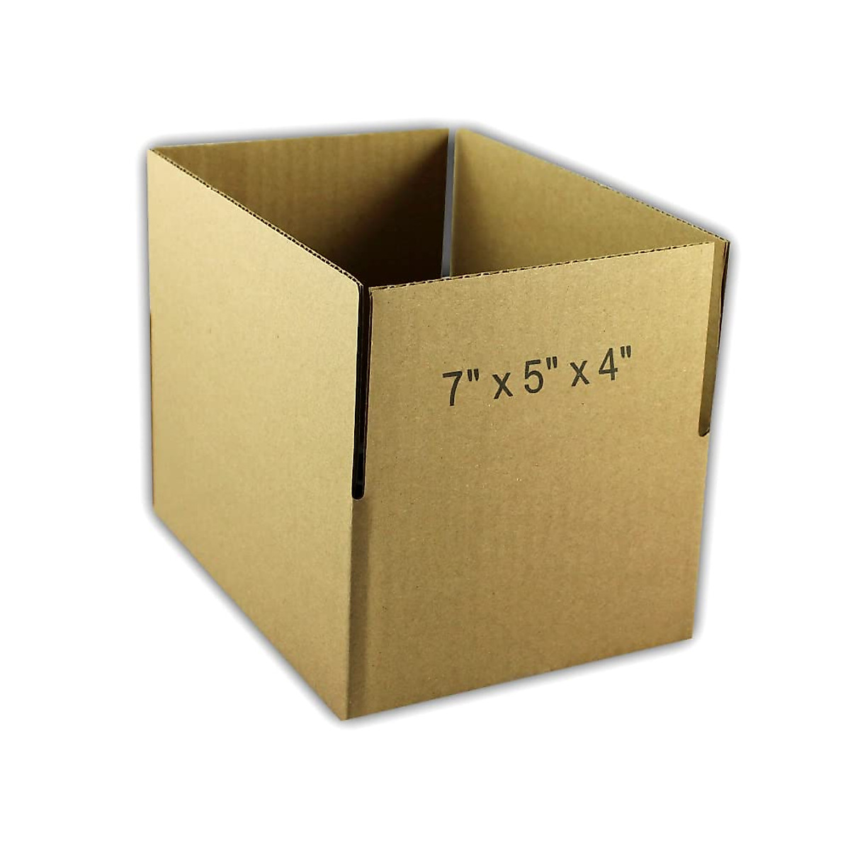 EcoSwift 1-Box 7x5x4 Corrugated Cardboard Shipping Box Mailing Moving Packing Carton 7 x 5 x 4 inches