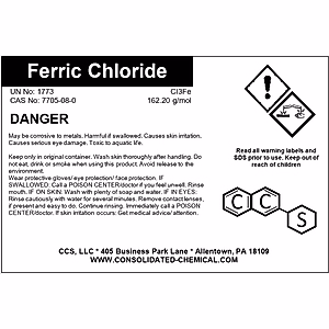 Ferric Chloride PCB Etchant 120ml (4oz) Bottle