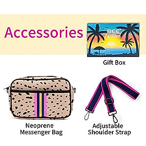 IBEE Crossbody Bags For Women,Neoprene Bag,Messenger Bag