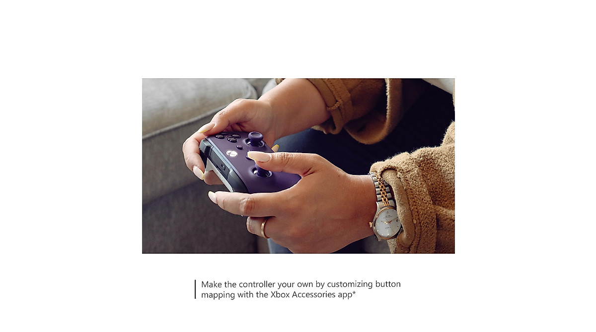 Xbox Core Wireless Controller in Astral Purple