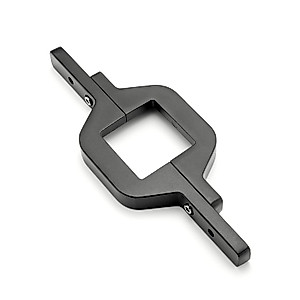 Dasen Universal Tow Hitch Receiver Light Bar Mount Bracket Compatible with Dual LED Cube/Work Lights Pod Backup Rear Reverse Truck Trailer SUV Off-Road