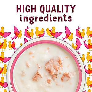 Purina Friskies Natural, Grain Free Wet Cat Food Complement, Lil' Soups With Sockeye Salmon in Chicken Broth - (8) 1.2 oz. Cups