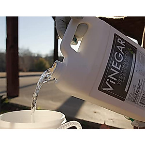 Energen Carolina LLC 578 Vinegar Weed & Grass Killer Approved for Organic Production Pet Safe Glyphosate Free Herbicide, Gallon 1, Yellow