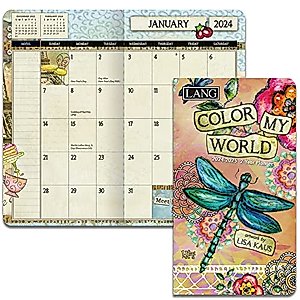LANG Color My World 2024 Two Year Planner (24991071088)