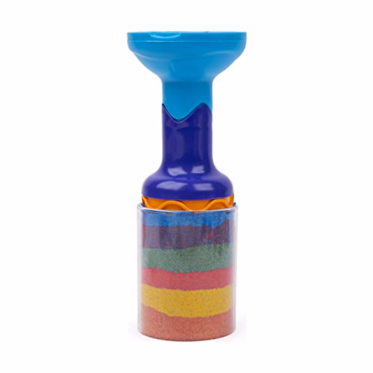 Kinetic Sand, Rainbow Mix Set with 3 Colors of Kinetic Sand (13.5oz) and 6 Tools, Play Sand Sensory Toys for Kids Ages 3 and up