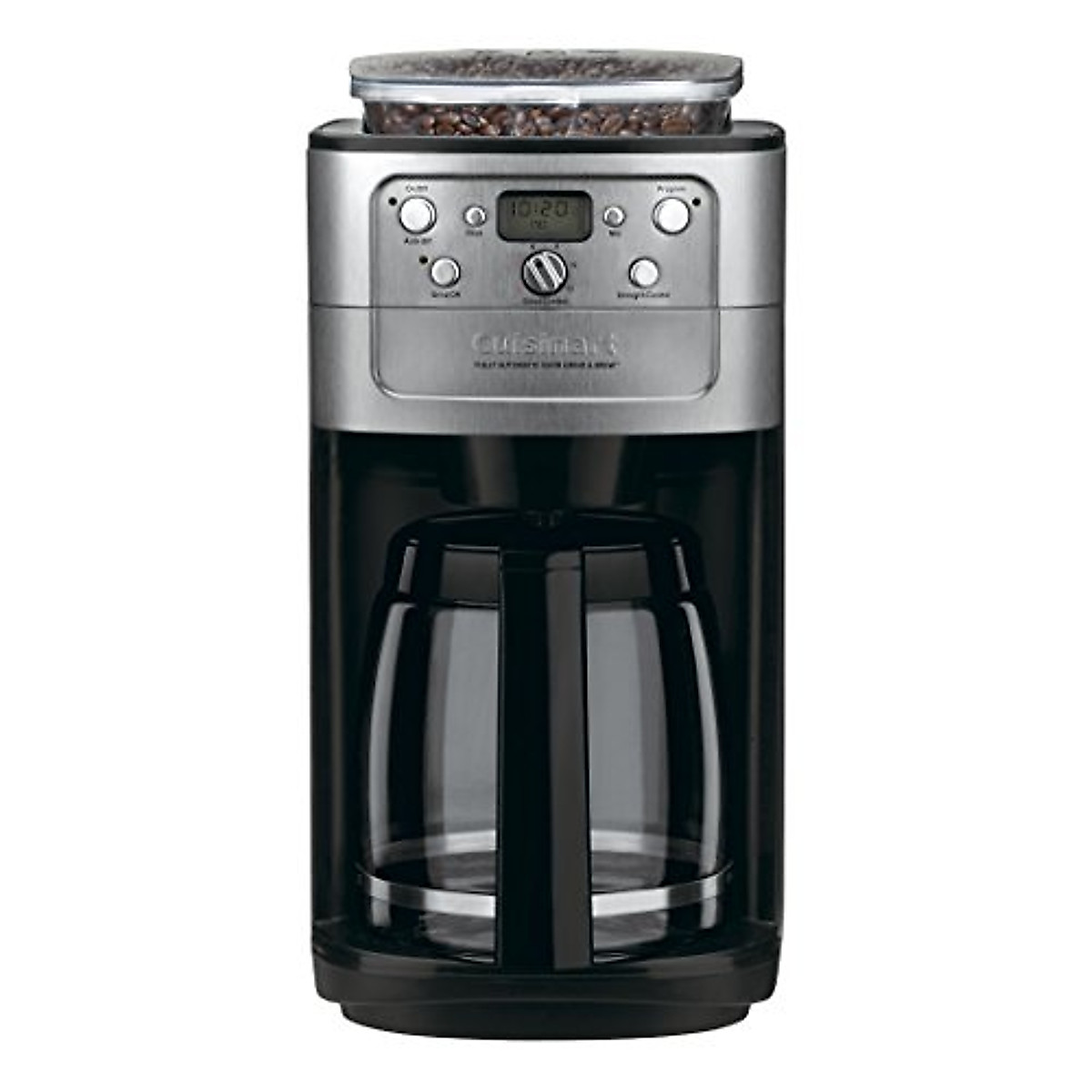 Cuisinart Grind & Brew 12 Cup Coffeemaker, Chrome