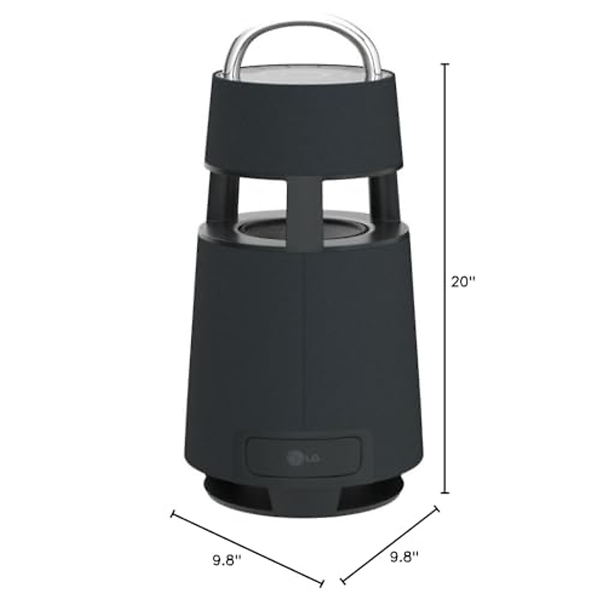 LG RP4G XBOOM 360 Omnidirectional Portable Bluetooth Speaker - RP4G Peacock Green