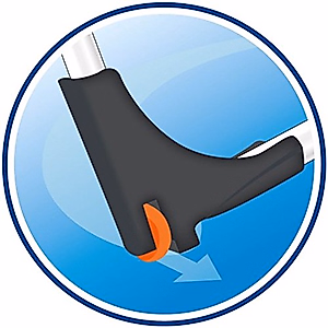 Vileda Extendable Clothes, Foldable Airer with Wheels, Aluminium Resin, White, 5.2 x 60.5 x 131.5 cm