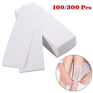ROSENICE 100pcs Wax Strips Paper Professional Facial Body Hair Removal Depilatory Nonwoven Epilator