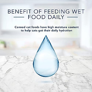 Blue Buffalo Tastefuls Natural Flaked Wet Cat Food, Tuna Entrée in Gravy 3-oz cans (Pack of 24)