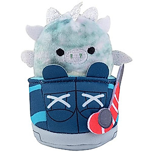 Squishmallows Squishville Mini 2" Plush 5pc Value Playset - Amazon Exclusive - Hockey Ice Skate Set w/ 2 Pets & 3 Soft Accessories & Vehicle - Official Kellytoy - Gift for Kids
