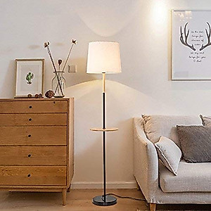 Yadianna Floor Led Simple Living Room Bedroom Creative Sofa Bedside Vertical Floor Lamp, Eye-Caring Vertical Floor Light